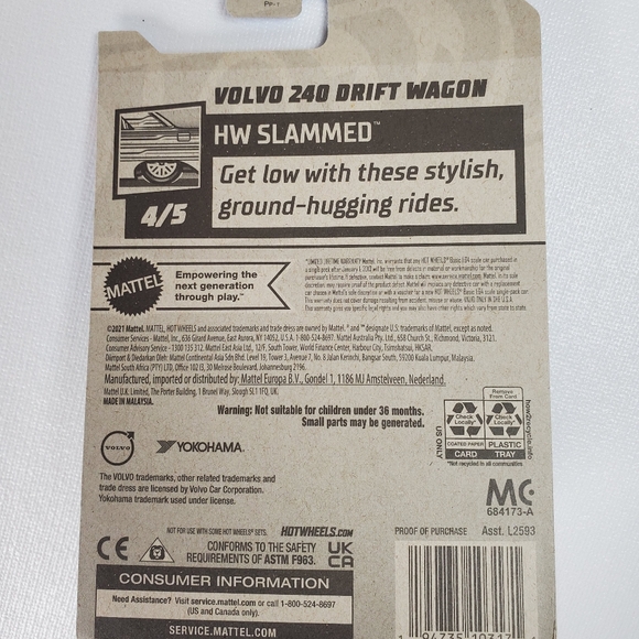 Mattel | Toys | 223 Hot Wheels Super Treasure Hunt Volvo 240 Drift ...